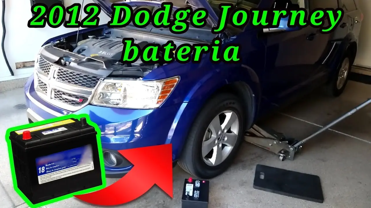 Where Is The Battery In A 2014 Dodge Journey